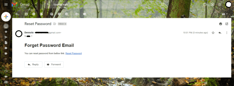 Laravel 8 Custom Forgot And Reset Password Example Devnote